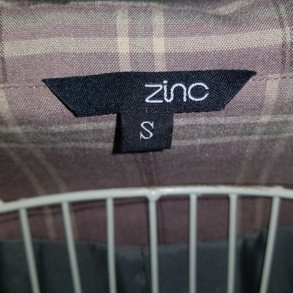 zinc | Jackets & Coats | Zinc Plaid Jacket | Poshmark